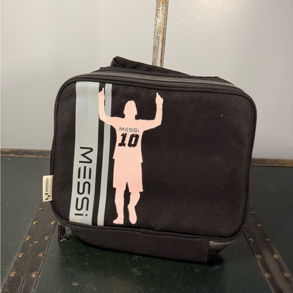 Bags | Lionel Messi Soccer Star Lunch Box Black | Poshmark